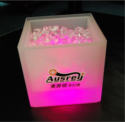 3.5 L LED ice bucket Ice cube barrels transparent plastic ice bucket new strange ice bucke