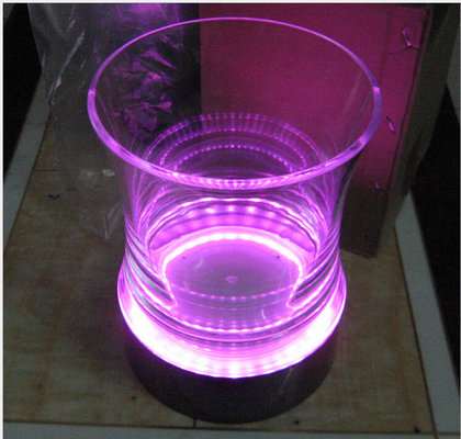 Rechargeable light champagne bucket, bar dedicated light-emitting wine barrels, luminous i