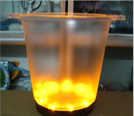 illuminated led ice color changing battery bucket 7313