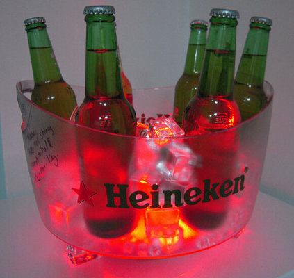 Wholesale led ice bucket from led products factory with 1 year warranty