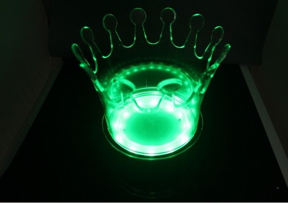 2014 New Model Led Ice Bucket with 7 color changing,Led ice buckets for bar,garden