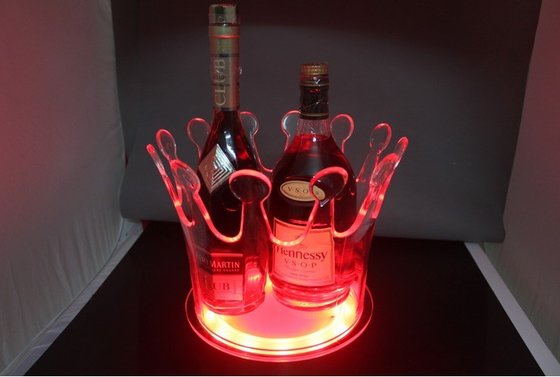 2014 New Model Led Ice Bucket with 7 color changing,Led ice buckets for bar,garden