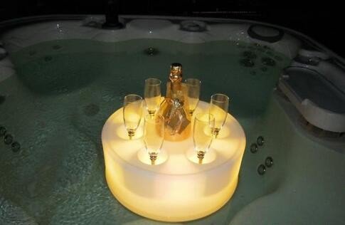 Waterproof Flashing LED Ice Bucket Multihole Barware Tray From China Audited Factory Supplier