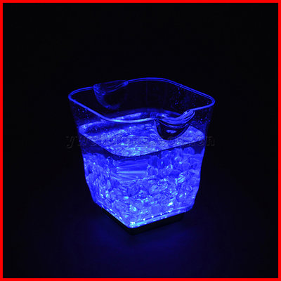 2017 New Design 5L Led ice Wine Beer buckets For Night Bar Pub KTV Use Color Changing 20*20cm