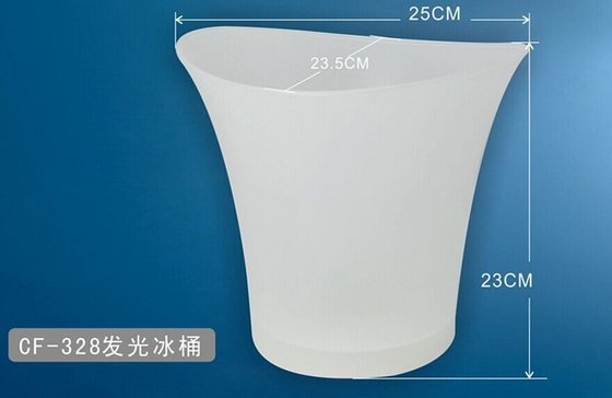 Wholesale Led champagne ice buckets 25*23*23.5CM MOQ 10 PC