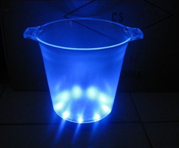 led ice bucket party cooler 7 color changing this summer wonderful Led bar Decoration