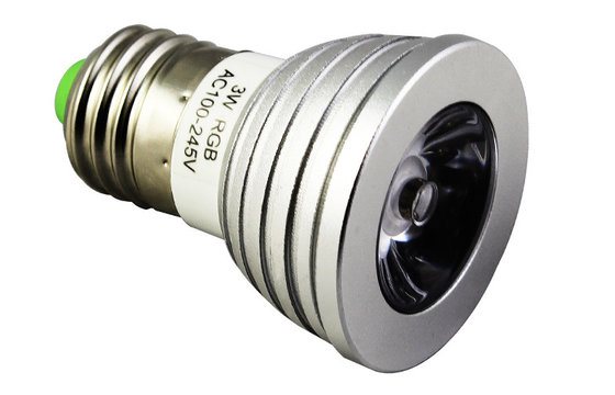 indoor LED Spot Light3W 320Lm  120 Degree DC 12V / AC 220V