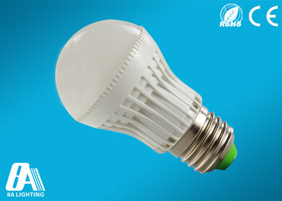 Small White 3W Led Bulb E27 100lm / W For Building Decoration
