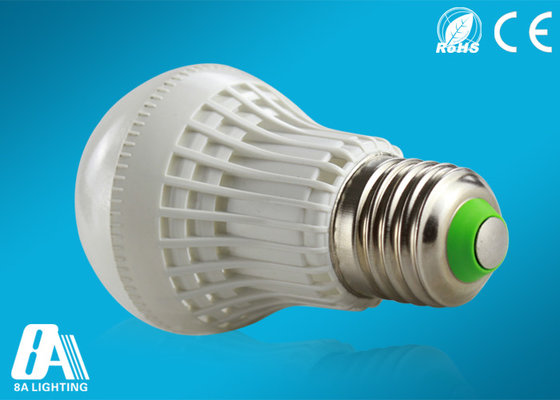 Small White 3W Led Bulb E27 100lm / W For Building Decoration