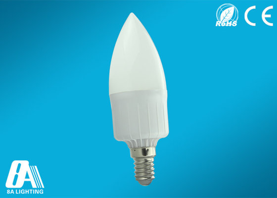 E14 LED Candle Bulbs 3 Watt Warm White For Indoor Public Places