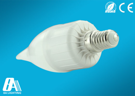 100lm / w E14 Candle Led Light Bulbs 3 W 6000K - 6500K White