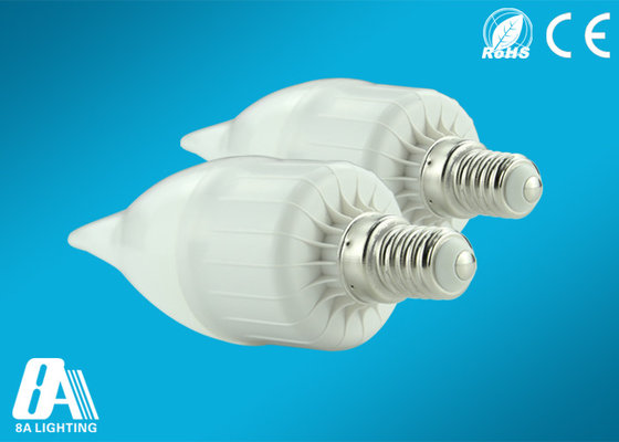 100lm / w E14 Candle Led Light Bulbs 3 W 6000K - 6500K White