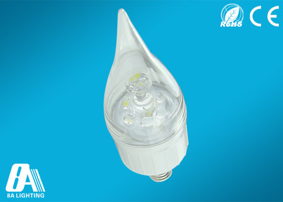 Warm White E 14 Energy Saving Candle Light Bulbs 3W 2 Years Warranty