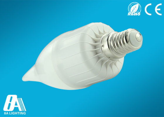 E14 3 W Candle Shaped Light Bulbs 2800K - 3000K Warm White CRI 75