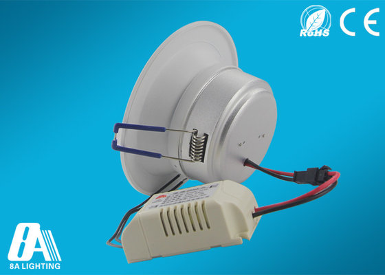 Aluminum COB 9W LED Downlight IP33 6000K - 6500K For Conference