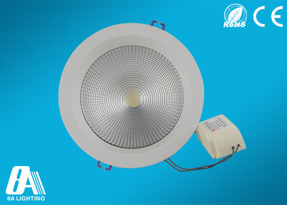 5 Inch 20 W COB LED Downlight White 6000K - 6500K For Bathroom / Kitchen
