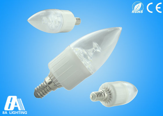 Shopping Mall Qualified LED Candle Bulbs Light Input Voltage AC90-264V