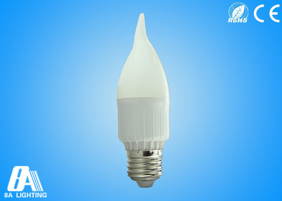 3W LED Light Candle Bulbs Diffusion Cover With Color Temparature