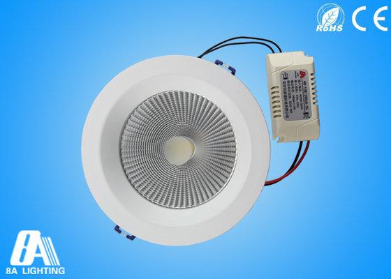 2800-6500K Aluminum COB LED Downlight With 4 Inch 15w Cool Warm White