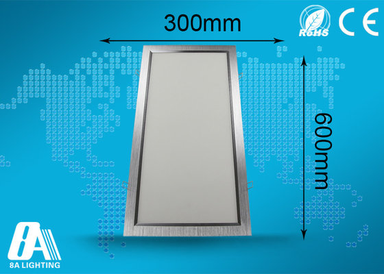 High Lumen Flat Panel Led Lights 2400 lm White 24 Watt For Shopping Mall