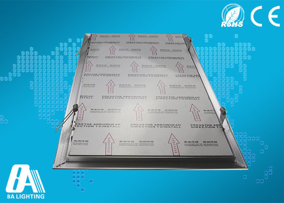 High Lumen Flat Panel Led Lights 2400 lm White 24 Watt For Shopping Mall