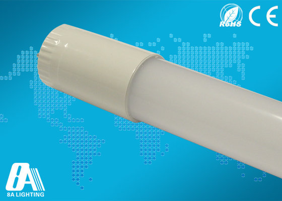 Plastic Round Shaped LED Tube Lamps T8 8w G13 Base Commercial Lighting