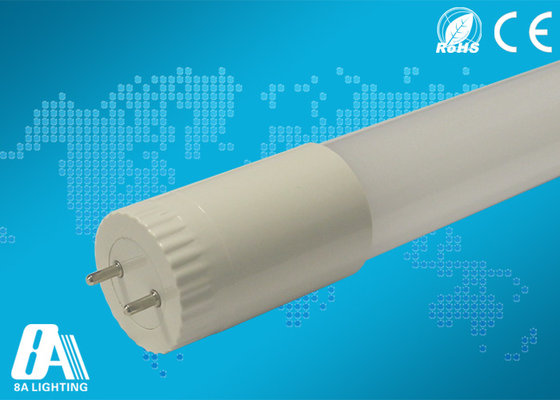 Plastic Round Shaped LED Tube Lamps T8 8w G13 Base Commercial Lighting