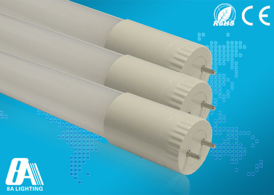 Plastic Round Shaped LED Tube Lamps T8 8w G13 Base Commercial Lighting
