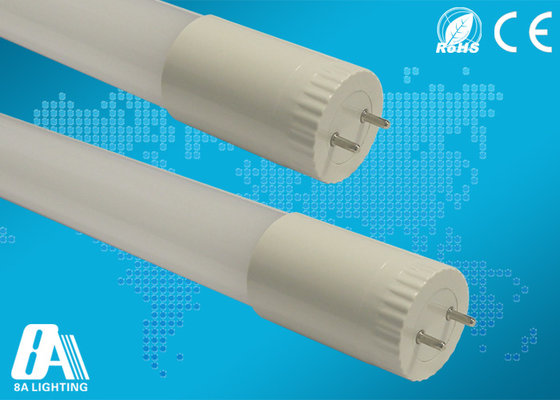 Plastic Round Shaped LED Tube Lamps T8 8w G13 Base Commercial Lighting