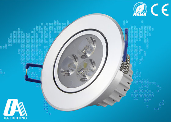 Aluminum LED Ceiling Downlights 3 Watts 80lm / W Cool White 6500K