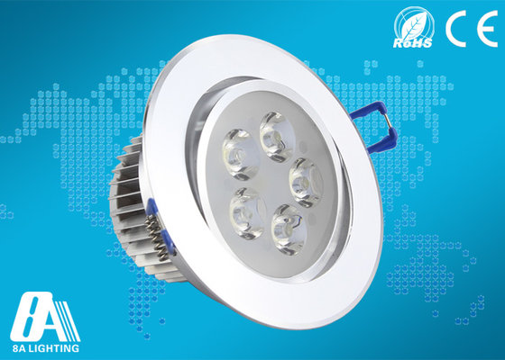 5 Watt Round Led Ceiling Light Adjustable 400LM For Jewelry Store