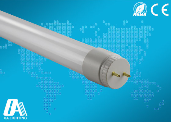 16 Watts 90 Lm / W 1200mm 4FT Led Tube Lights With Round Shape
