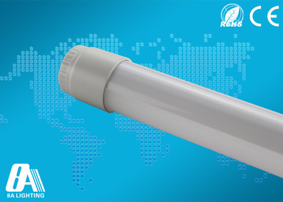 16 Watts 90 Lm / W 1200mm 4FT Led Tube Lights With Round Shape