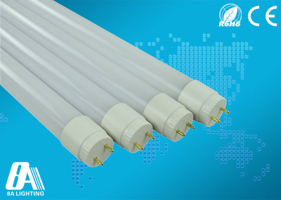 16 Watts 90 Lm / W 1200mm 4FT Led Tube Lights With Round Shape