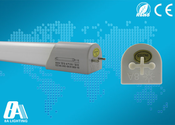 G13 Base Plastic Led Tube Lamps 15 Watt 6000k - 6500k For Meeting Rooms