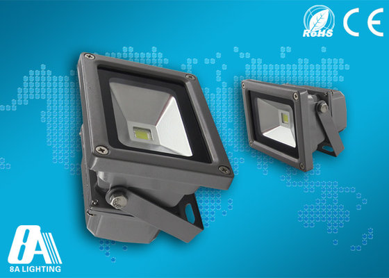 Aluminum 100 Watt Outdoor Flood Light Fixtures Waterproof 90lm / W Warm White