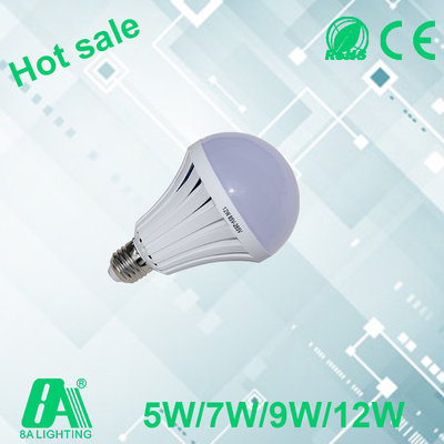 Professional 12w E27 LED Bulb 6000-6500K For Department Emergency Light