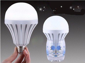 9w Emergency Led Bulb E27 Plastic Housing Focos Led Para Casa