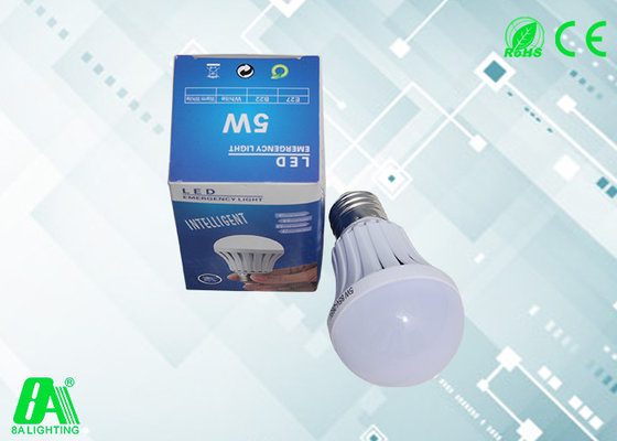 Energy Saving Emergency White Color 5W Led Bulb E27 Base Type