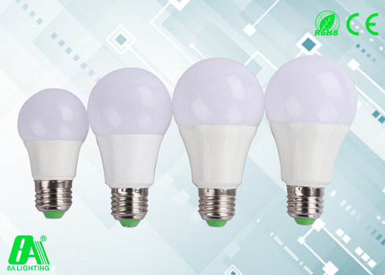 Aluminum + Plastic 7w brightest e27 led bulb cool white For Indoor Lights