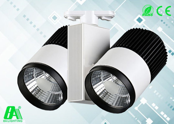 Double Heads 2*20w LED Track Lighting , Surface bathroom decorative track lighting Wireless
