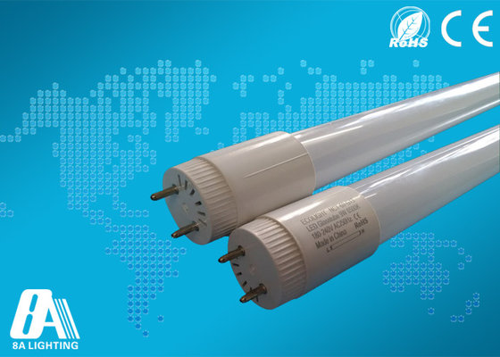 High Brightness Non Isolated 9w T8 Led Tube Light Glass Cover 6000k - 6500k Ra >80