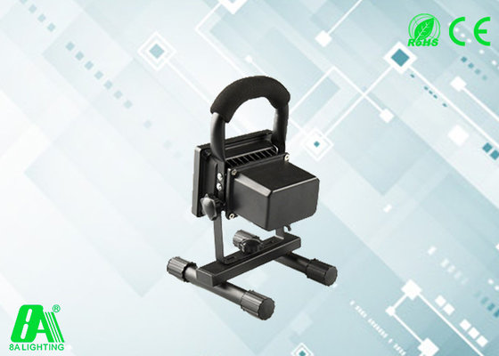 Black Color Charged Outside Led Flood Light / Led Emergency Floodlight Energy Saving