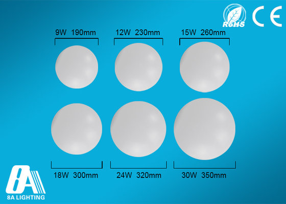 Classic Style 300mm LED Shop Ceiling Lights 18Watt , Ceiling Lamps For Living Room