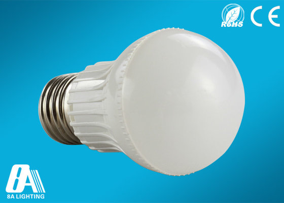 Plastic 3W E27 70lm Warm white LED Bulb For Department / Restaurant