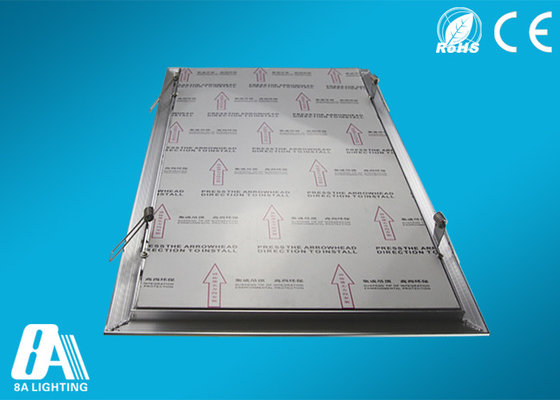 High lumen flat surface mounted led panel light 24W white frame 6000K 90 - 260V AC