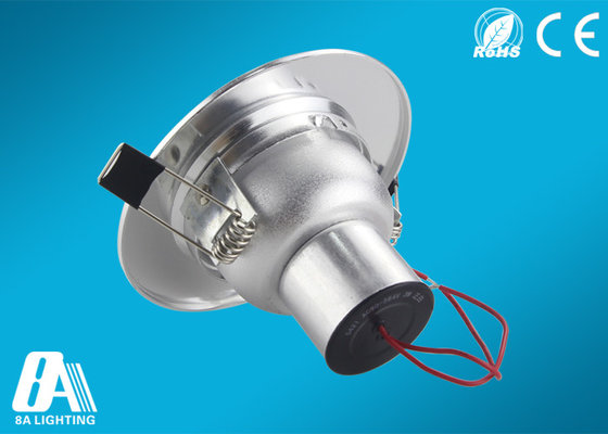 Indoor 2.5 Inch LED Bathroom Downlights 3Watt 2800K - 3000K Warm White