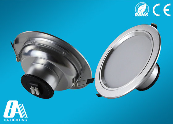 SMD2835 5inch 12W High Ra Round Recessed LED Downlights 85V - 265V Input Voltage