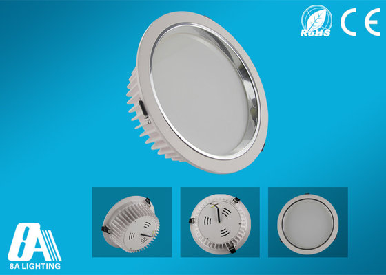 Brightness  38W High Power 8" Recessed LED Downlights Die Casting Aluminum