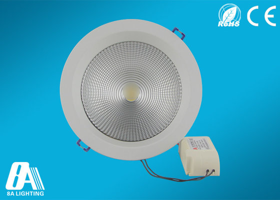 Cold White 6000K-6500K 5" 20W 1800LM Cob Led Downlight for Bathroom / Kitchen , Beam Angle 60